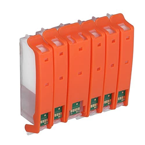 Cartridge Combo Pack, Ink Cartridge Set Reusable 6PCS Clear Printing for Replacement (650-651)