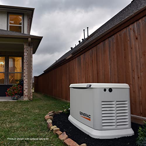 Generac 7209 24kW Air Cooled Guardian Series Home Standby Generator - Comprehensive Protection - Smart Controls - Versatile Power - Wi-Fi Connectivity - Real-Time Updates