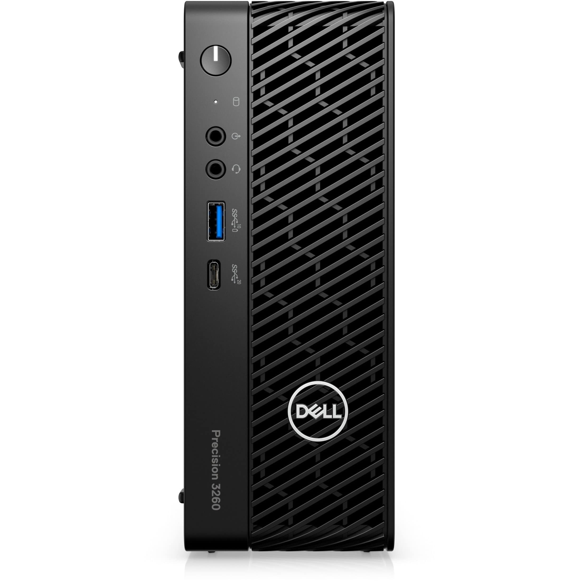 Dell Precision 3000 3260 Workstation - Intel Core i7 Dodeca-core (12 Core) i7-12700 12th Gen 2.10 GHz - 16 GB DDR5 SDRAM RAM - 512 GB SSD - Ultra Small,Black