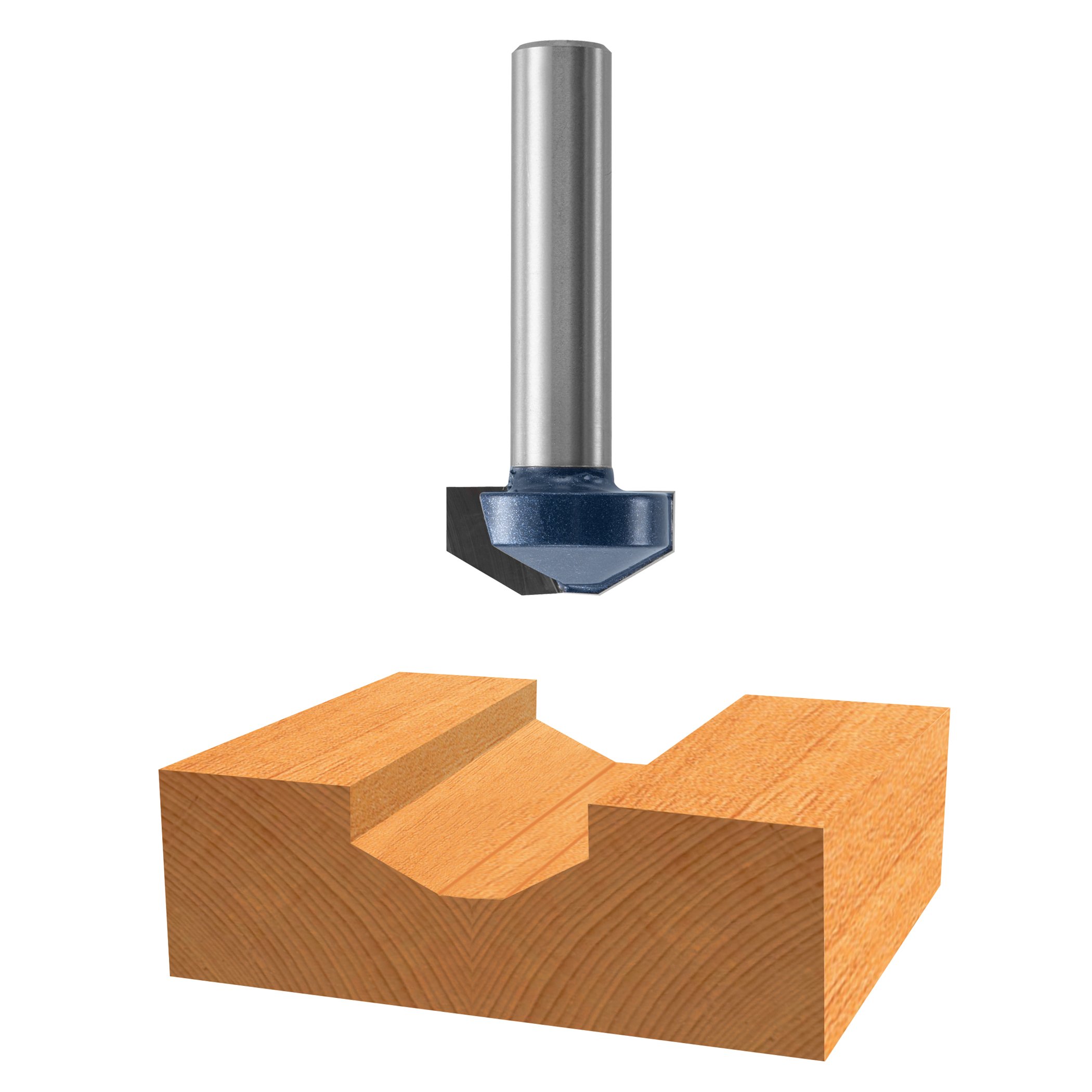 Bosch 85480M 1-1/8 In. x 1/2 In. Carbide Tipped Raised Panel Groove Bit