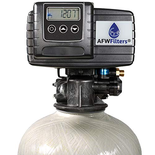 Digital pH 10 Water Neutralizer Backwashing System with Fleck 5600SXT 3/4" Stainless Steel Bypass