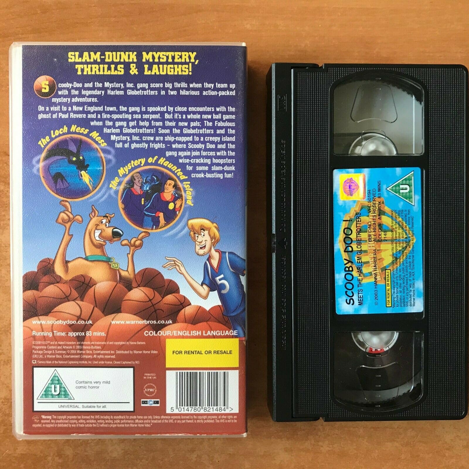 Scooby Doo Meets the Harlem Globetrotters [VHS]