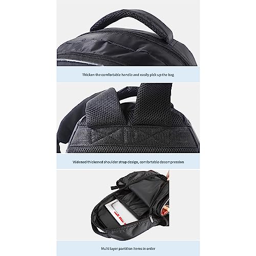 ERUABDB Study 3-Piece School Bag Backpack, Suitable for Teenagers Boys And Girls Travel Study Backpack And Lunch Box And Pencil Bag