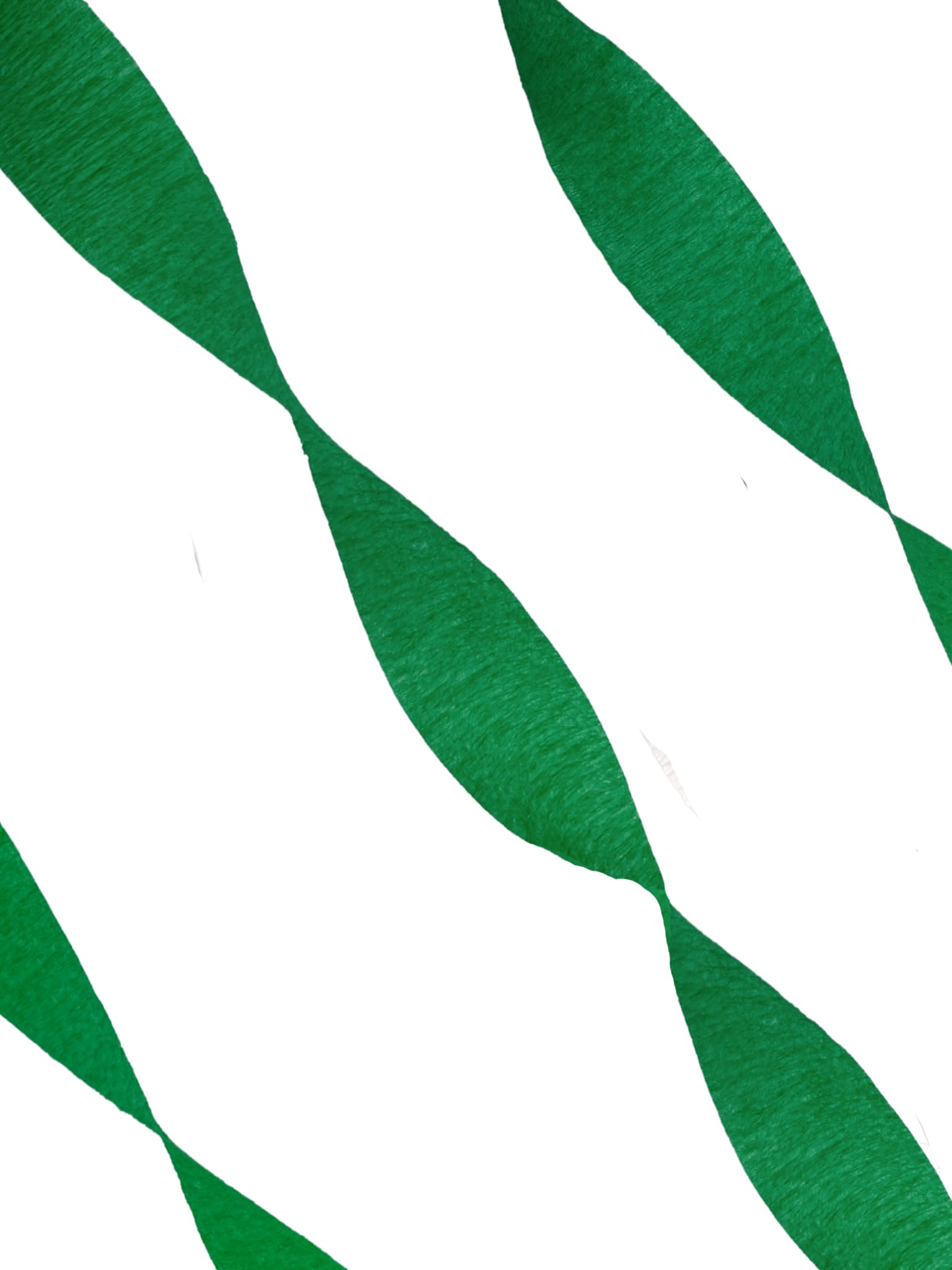 Green and Gold Yellow Crepe Paper Streamers (2 Rolls Each Color), 290 Feet Total, Made in USA