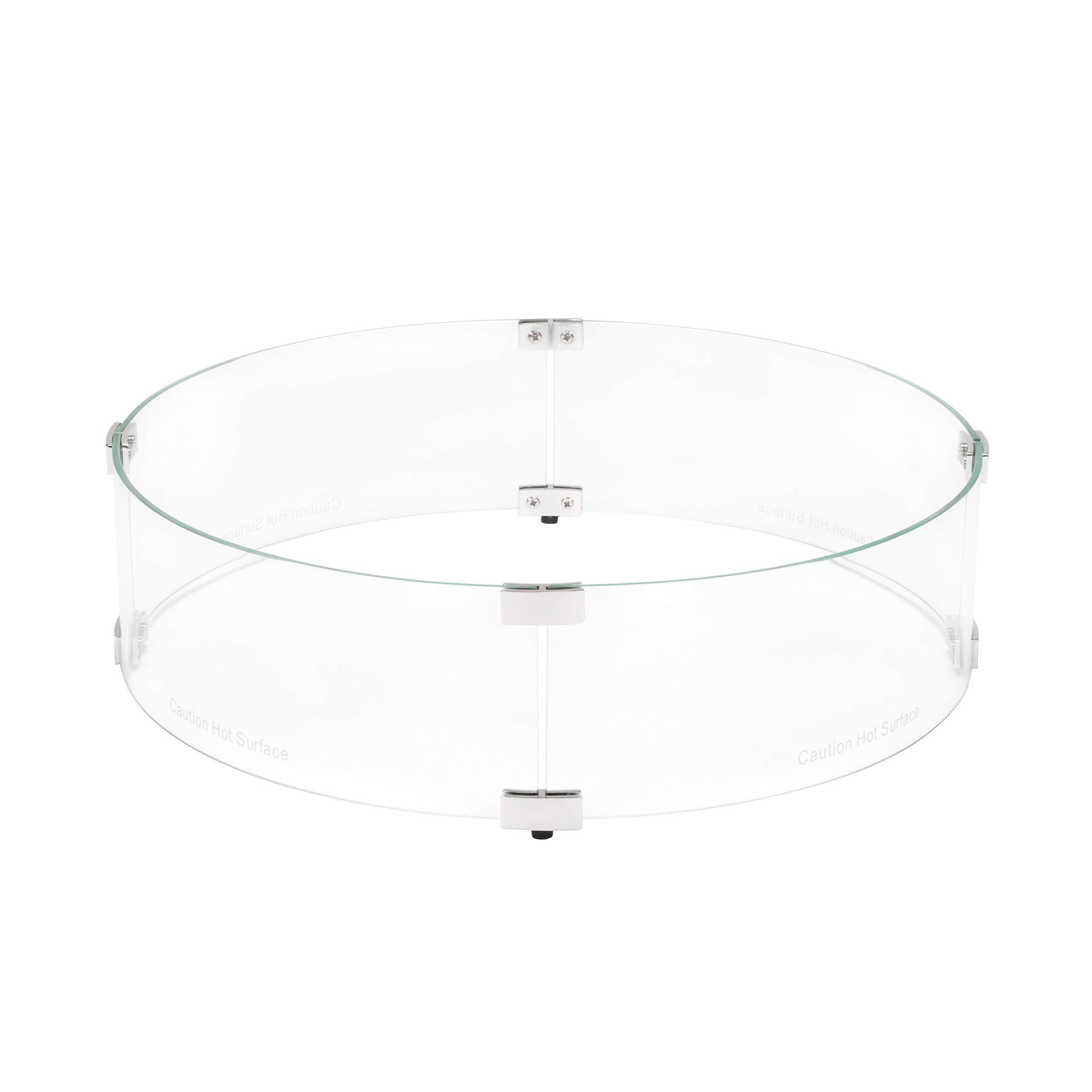 Celestial 19" Round Burner Pan & Flame Guard Bundle
