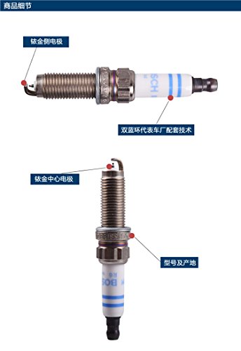 BOSCH 9747 OE Fine Wire Iridium Spark Plug - Pack of 10