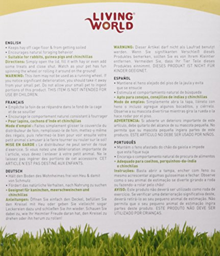 Living World Hay Feeding Station for Pets