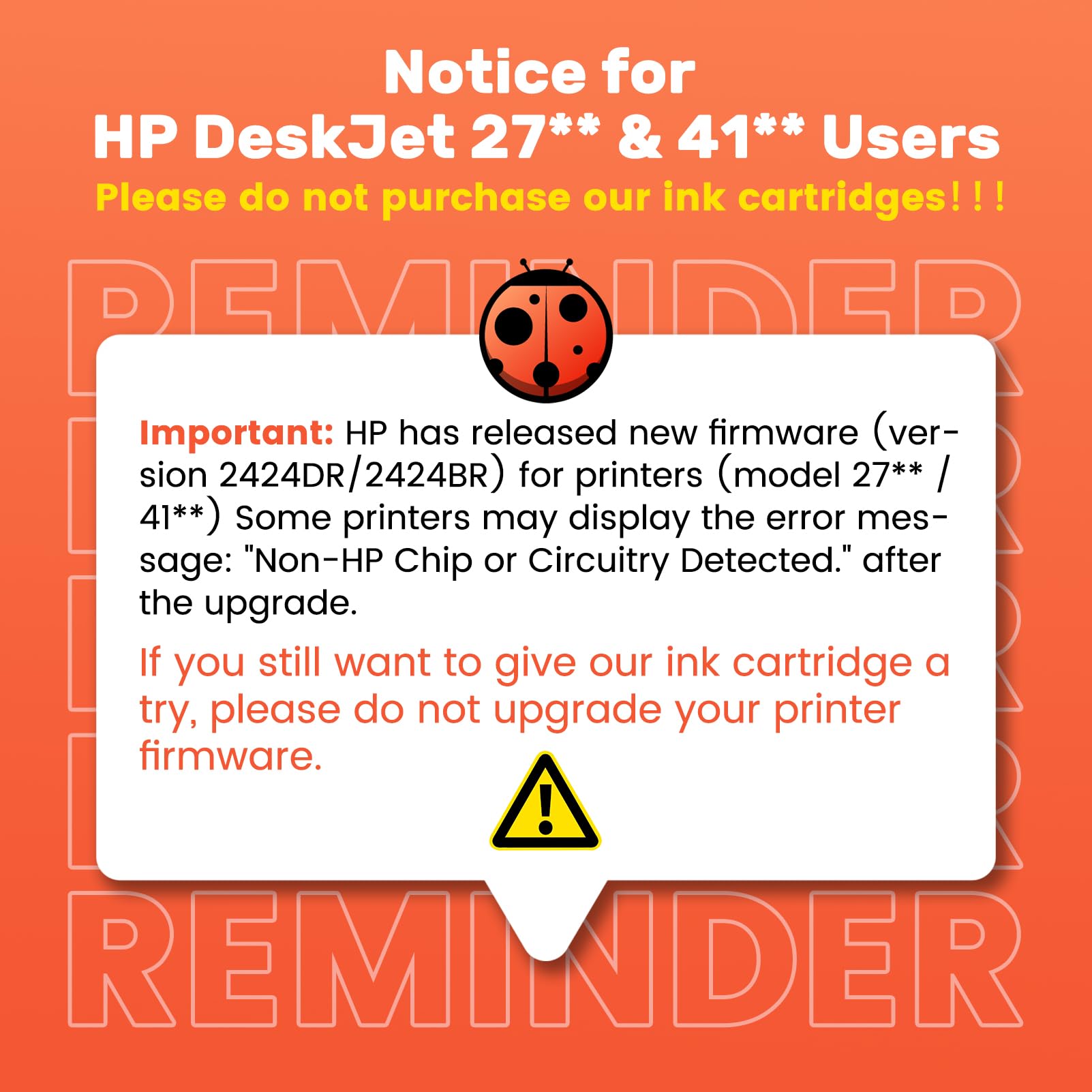 COCCINK 67XL Ink Cartridges for HP DeskJet 2800e 2842e 2852e 2855e 4255e Envy 6000 6052e 6055e 6058 6065e 6400 6452e 6455e 6075e 6458e 6475e Printers for HP Ink 67 XL Black Color Combo Pack