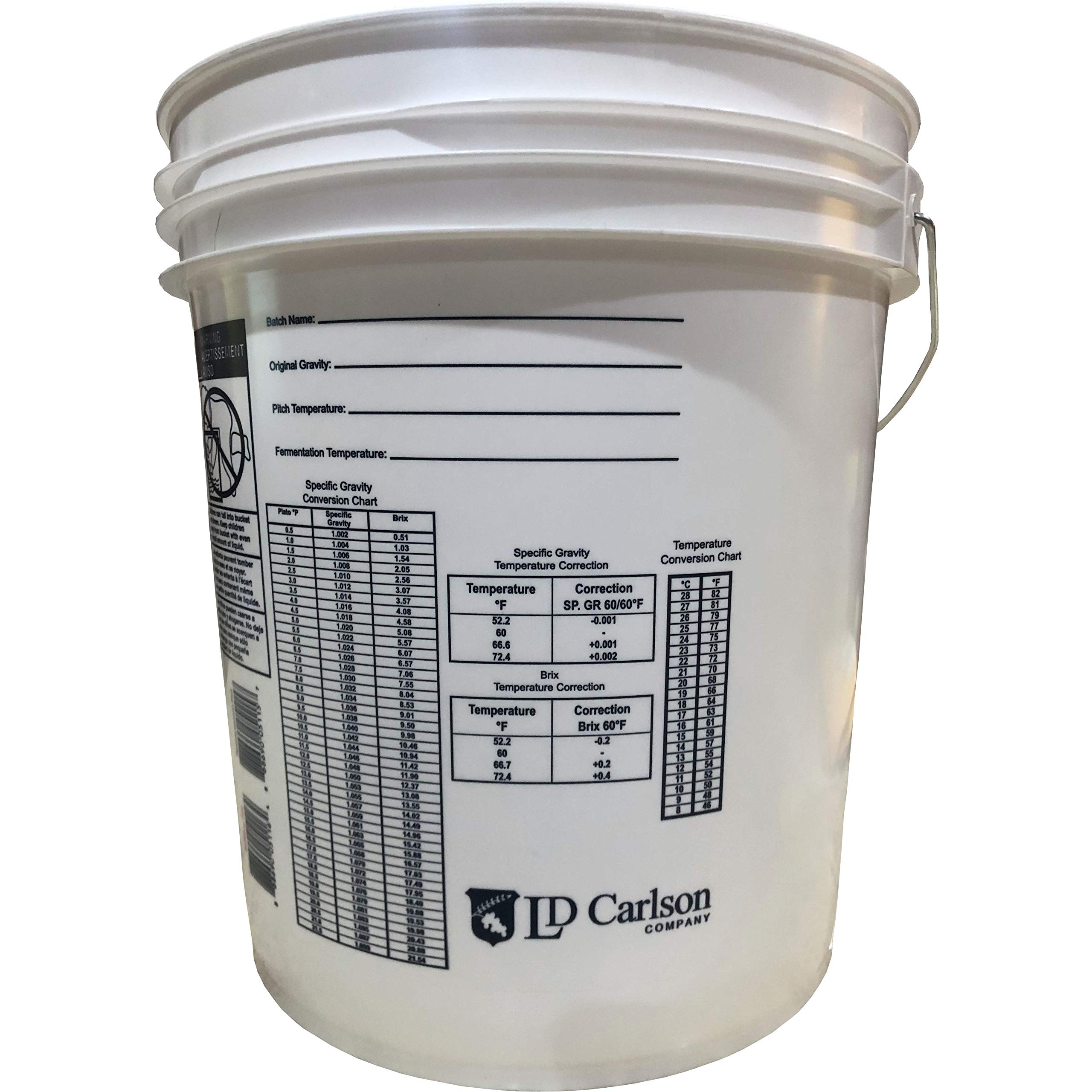 Brewer’s Best 7.9 Gallon Fermenting Bucket, White
