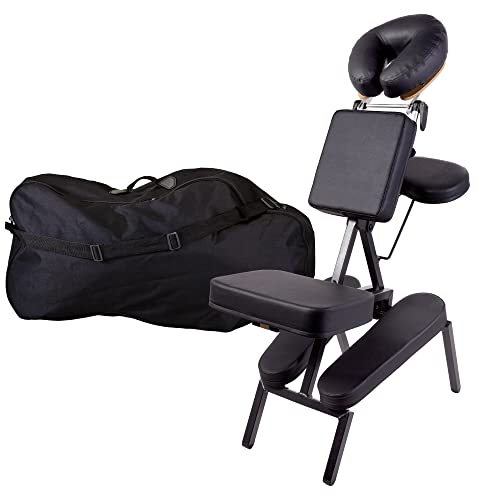INNER STRENGTH Portable Massage Chair Package A-Lite – Strong Aluminum, Highly Adjustable, Weighs only 16.5lbs