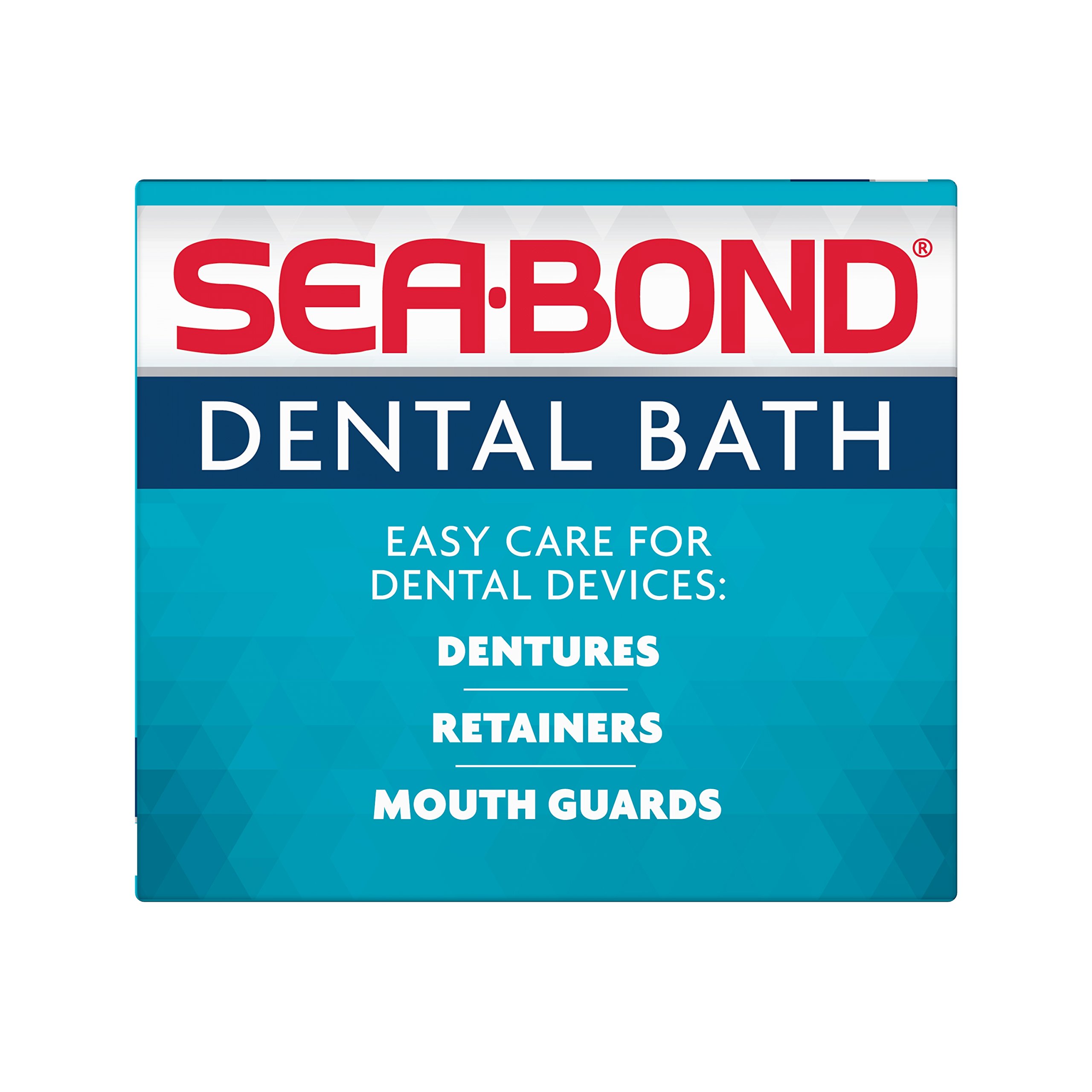 Sea Bond Denture Bath, Colors May Vary
