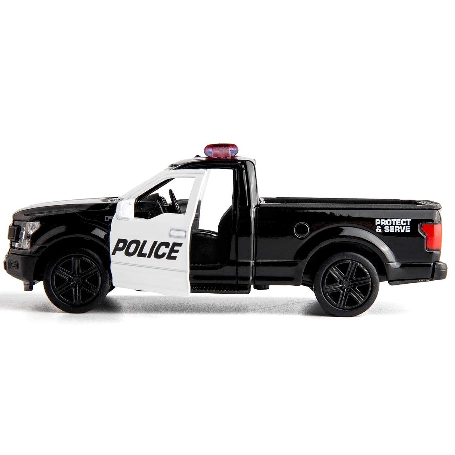 RMZ City Compatible for 5" Diecasting Alloy Car Model Ford F-150 Police Car Toy Car