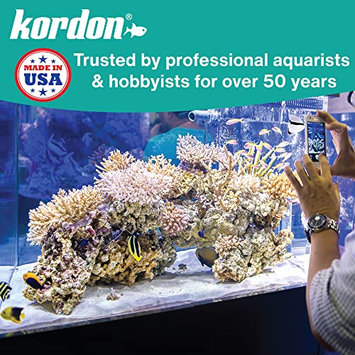 Kordon NOVAQUA Plus - Freshwater & Saltwater Aquarium Water Conditioner β Instantly Detoxifies Chlorine, Chloramines, & Heavy Metals, Replaces Fish Slime Coat, Reduces Fish Stress, 1-Gallon