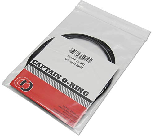 Captain O-Ring - Replacement for Pentek 151362 Oring Compatible with Big Clear Water Filter Housing Buna-N O-Rings (3 Pack)