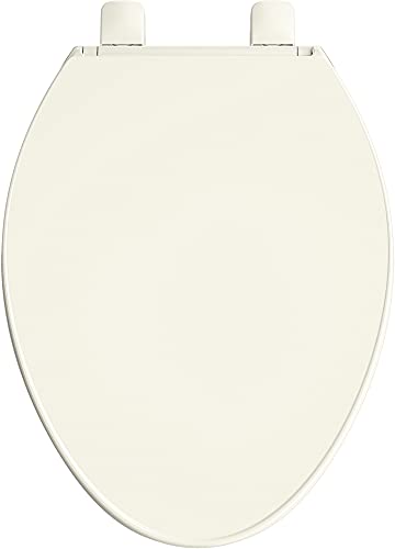 Kohler K24495-A-96 Border Elongated Closed-Front Toilet Seat with Soft Close and Quick Release Biscuit