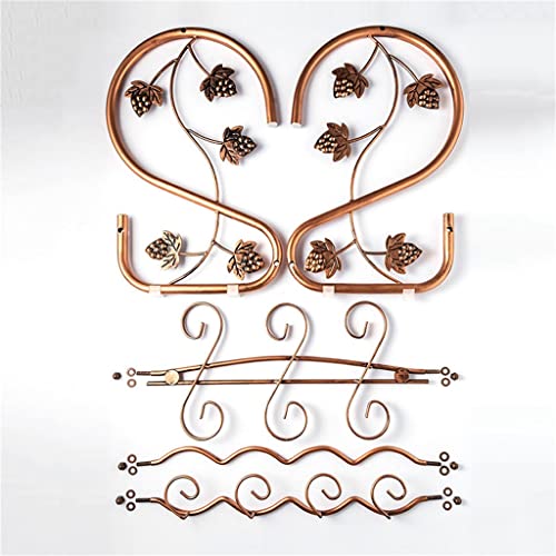 DOUBA Wine Cabinet Display Rack Metal Wine Bottle Rack Bracket Wine Bottle Storage Wine Cabinet Wine Rack Wine Utensils
