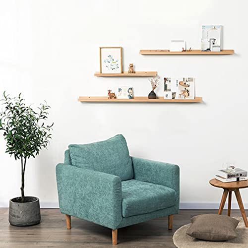 FISHFRUIT 36-in Floating Shelf, Wall-Mounted Wall Shelf, Picture Ledge, 3-Piece of The Same Size for Home Decoration, Bedrooms, Office, Living Room