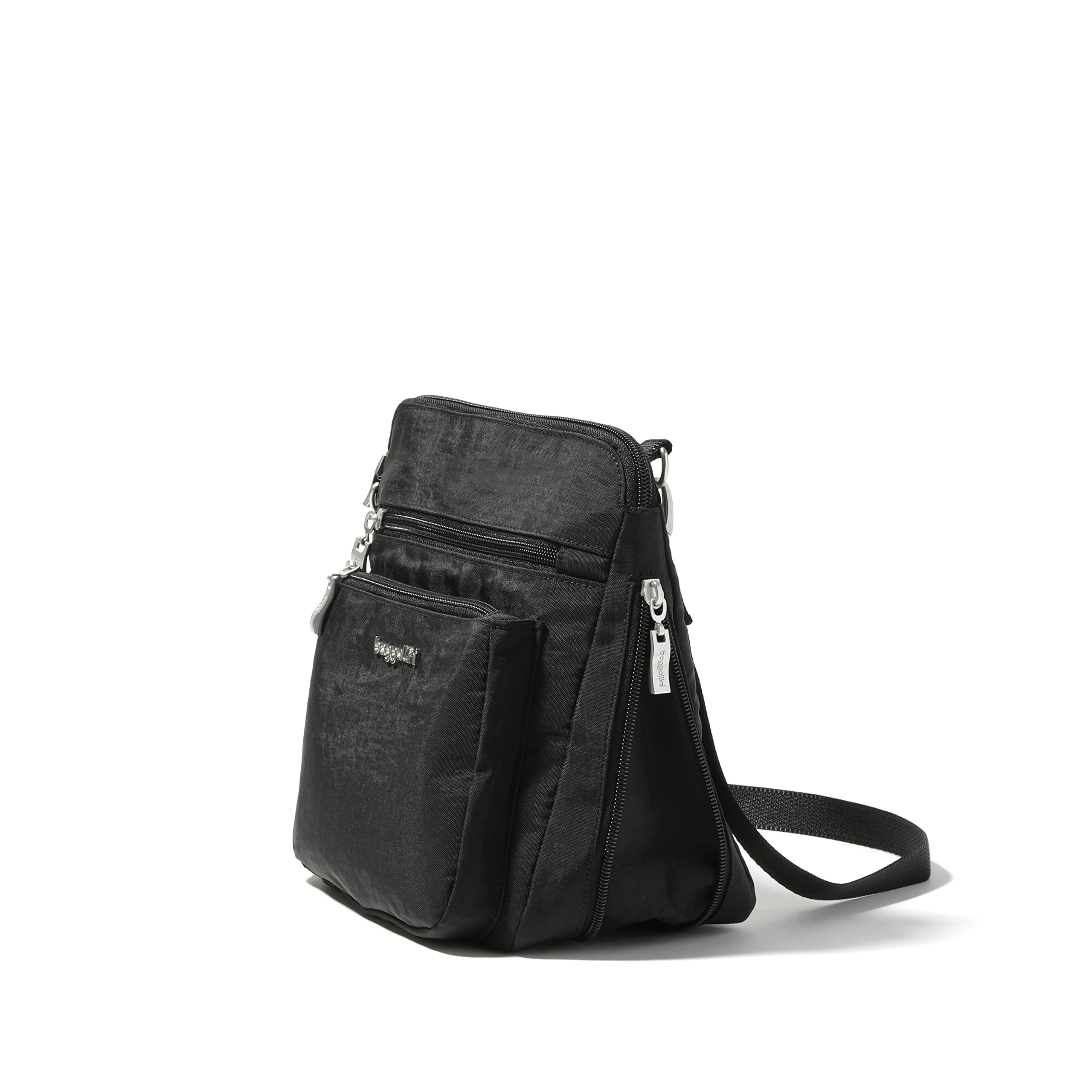 Baggallini Expandable Modern Pocket Crossbody Black/Black One Size