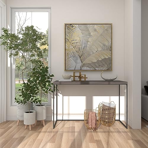 Deco 79 Contemporary Metal Round Storage Basket, Set of 2 13", 11"W, Gold