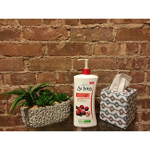 St. Ives Intensive Healing Body Lotion, Cranberry and Grapeseed Oil 21 oz
