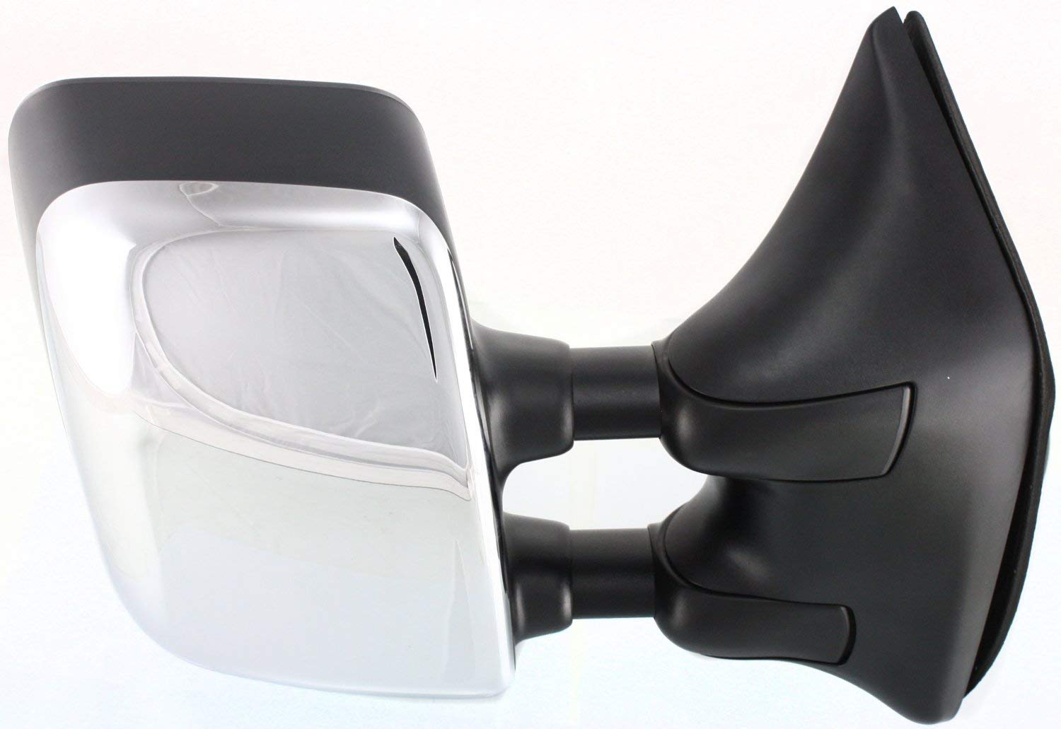 Kool Vue Driver & Passenger Side Power Heated Towing Mirrors for Nissan Titan 2004-2015 With Memory Chrome With Towing Package