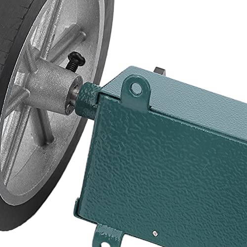 Demeras Meter Counter, Simple Mechanism 5 Digit Stainless Steel Rubber Alloy Length Counter Robust for Fabric Manufacture for Plastic Film