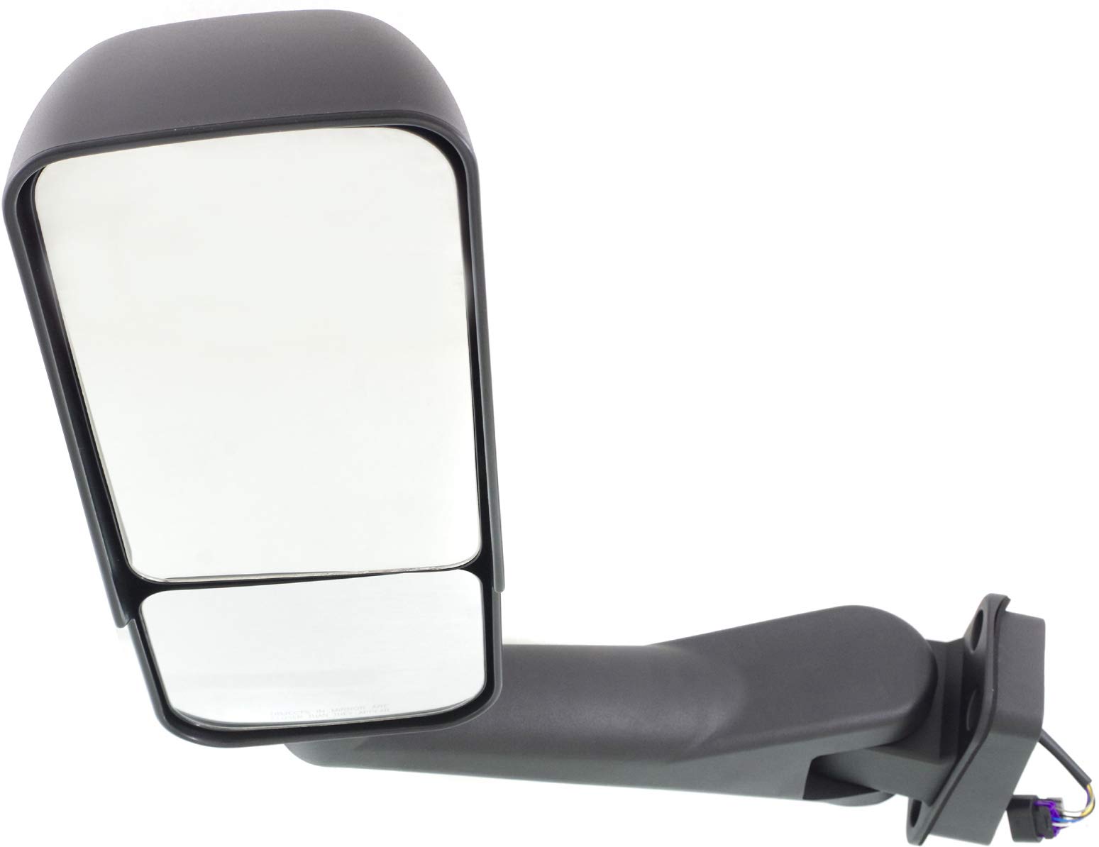 Kool Vue Driver Side Power Heated Mirror for Chevrolet C4500 Kodiak GMC C4500 Topkick 2003-2009 With Signal Light Paintable