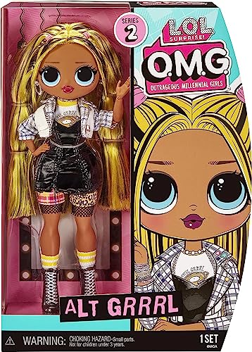 L.O.L. Surprise! OMG Alt Grrrl Fashion Doll β Great Gift for Kids Ages 4+