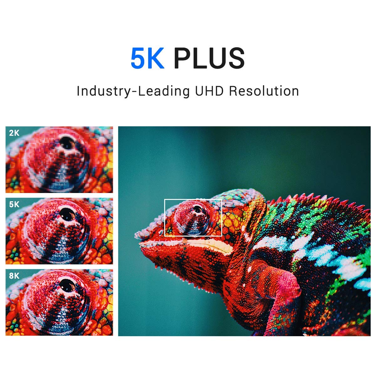 Pimax 5K Plus VR Headset with Wide 200 Degrees FOV, Dual 2560x1440p CLPL Panels, UHD for watching180/360 Panoramic Videos, PC VR, Steam VR Gamers, US Plug Adapter
