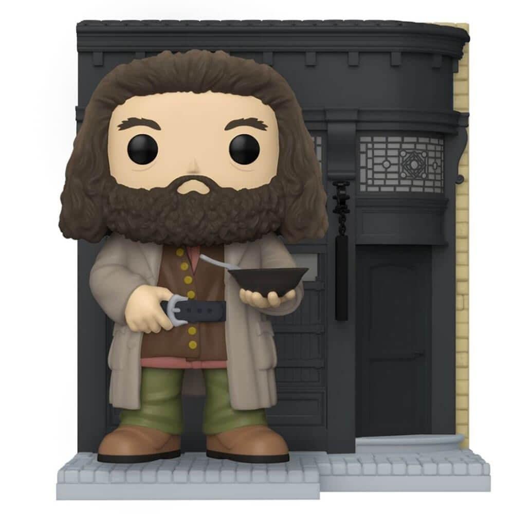 Rubeus Hagrid with The Leaky Cauldron