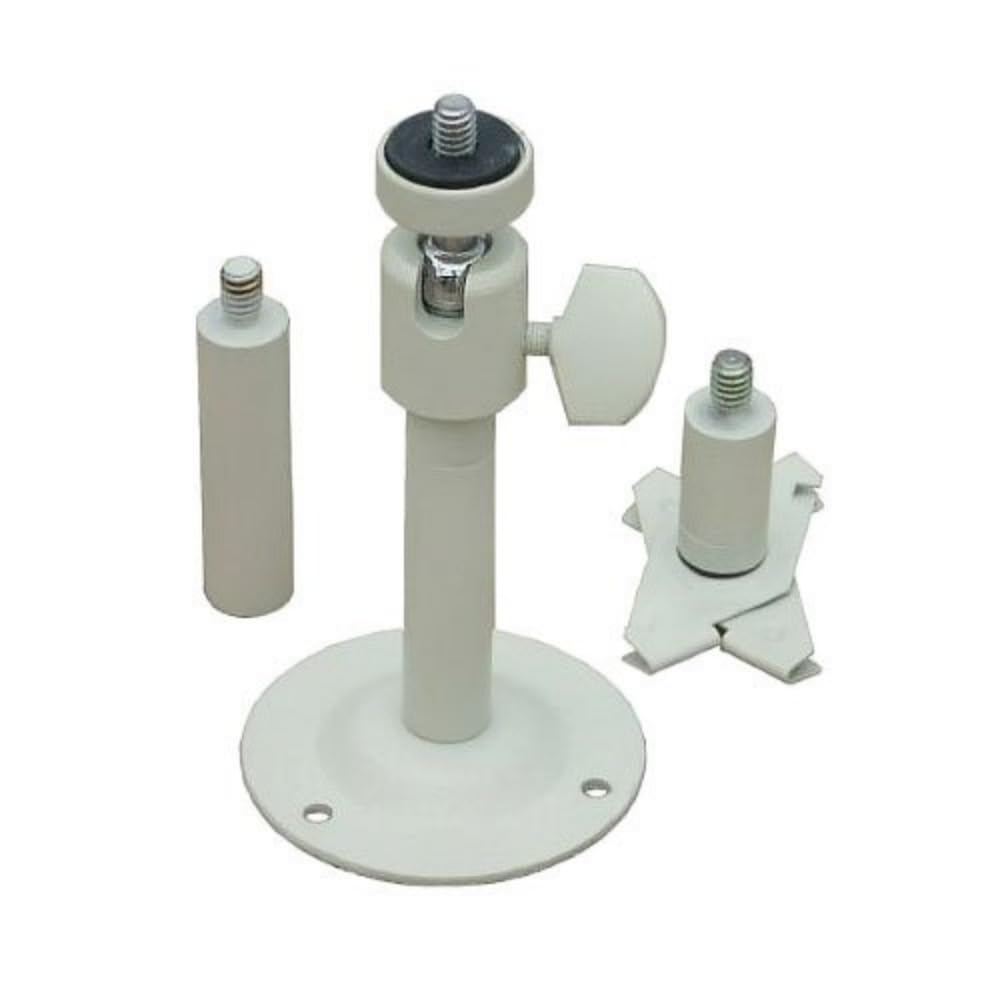 VideoSecu 2 Pack 2-6 inch Adjustable Security Camera Metal Brackets Pan Tilt Wall Ceiling Mounts for CCTV CCD Box Body Camera Home Surveillance System 1SH