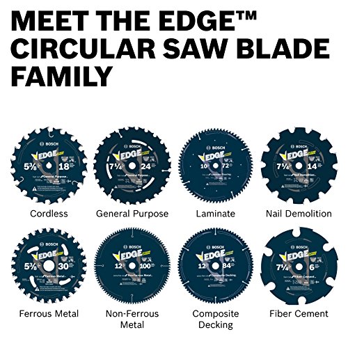 Bosch PRO82518NC 8-1/4 In. 18 Tooth Nail Cutting/Remodeling Circular Saw Blade