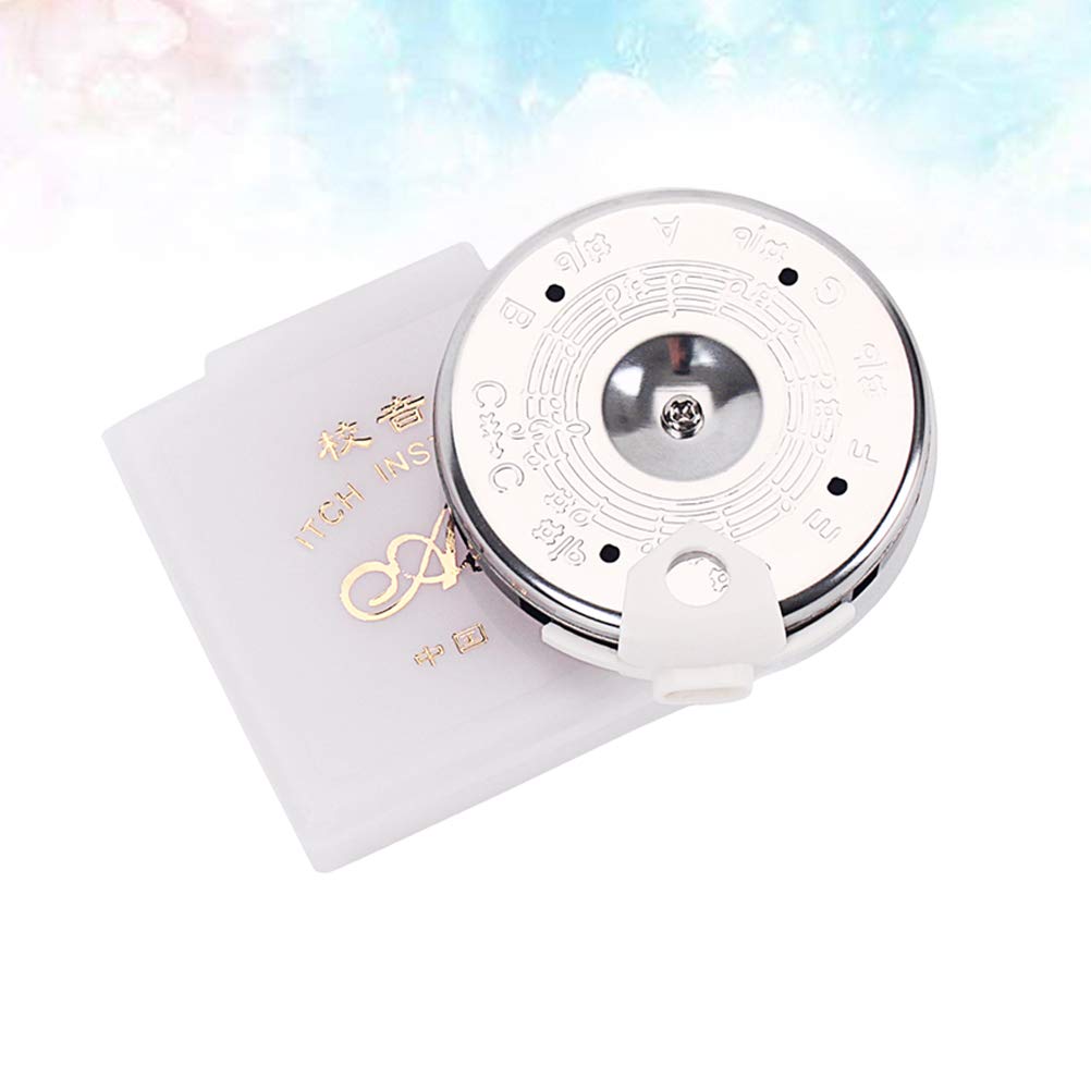 Pitch tuner with a sliding note selector giving you a key to be a better vocalist