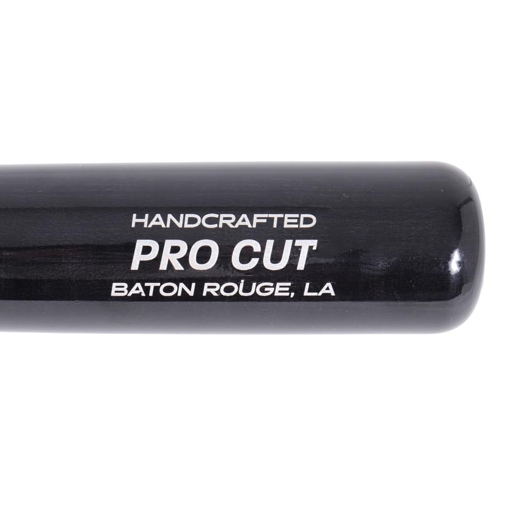 Marucci Sports - Black Maple Professional Cut USA, 34, Adult Wood Bat, Wood Bat (MBMPCUSA-34), Standard