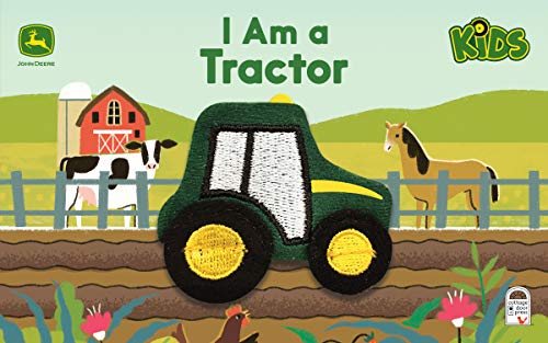 I Am a Tractor - John Deere Finger Puppet Book for Babies and Toddlers (Finger Puppet Book - John Deere)
