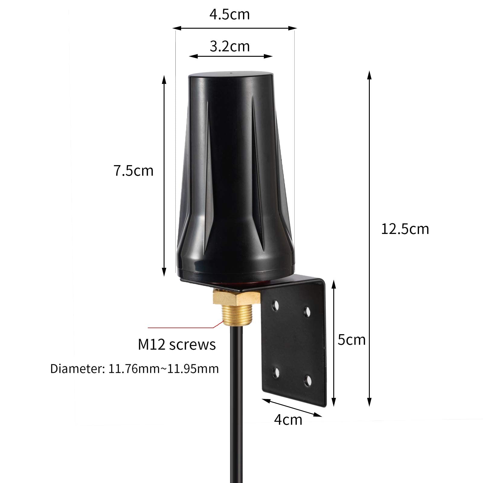 Cellular 4G LTE SMA/TS9 Antenna Compatible with Netgear Nighthawk M1 MR1100 LB1120 LM1200 Verizon Jetpack MiFi AirCard AT&T T-Mobile Hotspot Sprint 4G LTE Router USB Modem Dongle Adapter, Eifagur