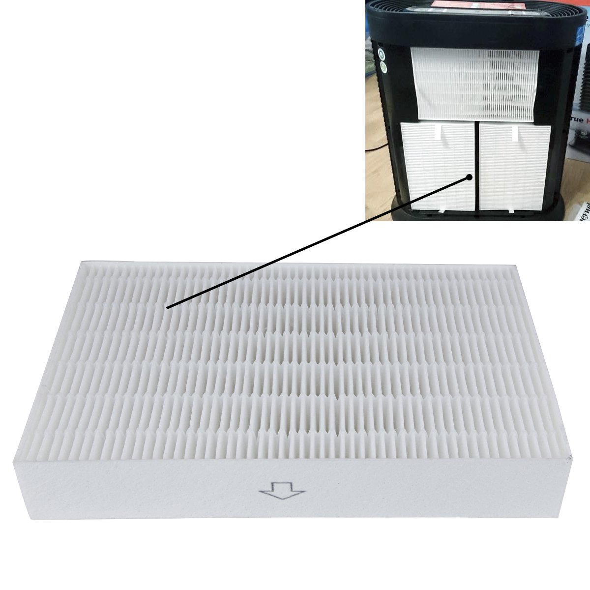 I clean HPA300 Filter, 3Packs R Filter Compatible with HPA090, HPA100, HPA200, HPA250 & HPA300