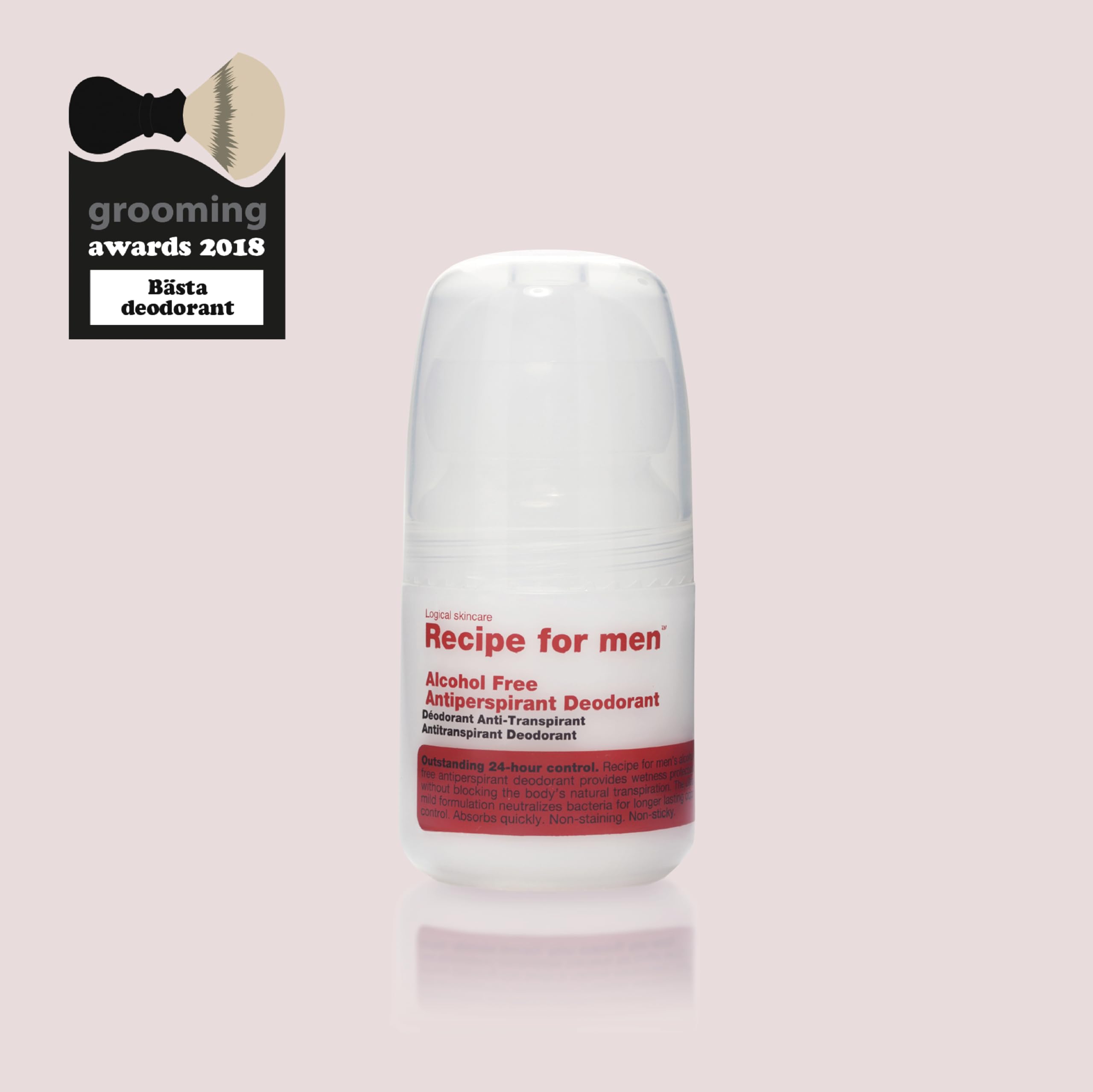 Recipe for Men Antiperspirant Deodorant, 2 Fl Oz