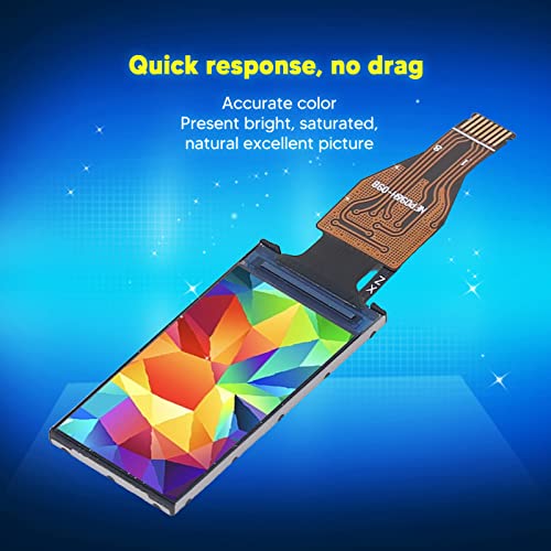 DAUERHAFT IPS Display Module, 4Pcs Bright Non Flash Compact 0.96in IPS Display Module Small Power Consumption for Controller Board