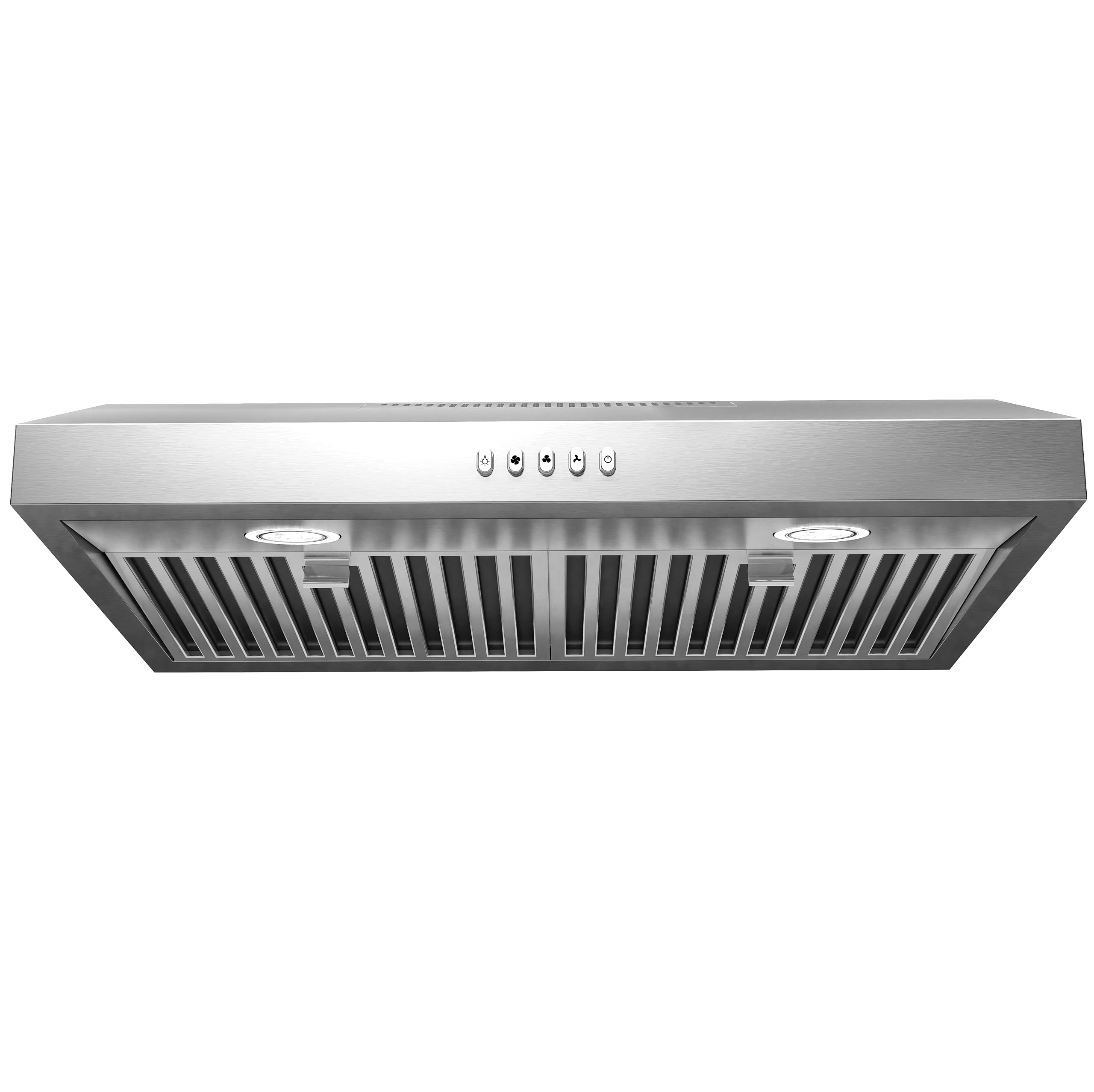 Blue Ocean ™ 30" RH76TUC 500 CFM Stainless Steel Under Cabinet Range Hood | 6-Speed LED Display Touch Screen