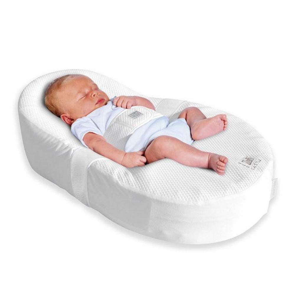 Red Castle Cocoonababy® Fleur de Coton ® Fitted Sheet - Pearl Grey