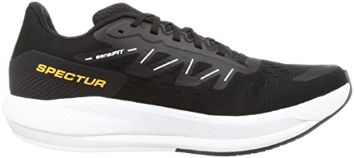 Salomon Spectur Running Shoes - Men's - Black/White/Blazing Orange, US 10.5 M