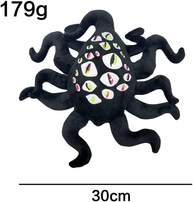 CHPM Doors Plush, Horror Screech Door Plushies Toys, Soft Game Monster Stuffed Doll for Kids and Fans (Eyes)