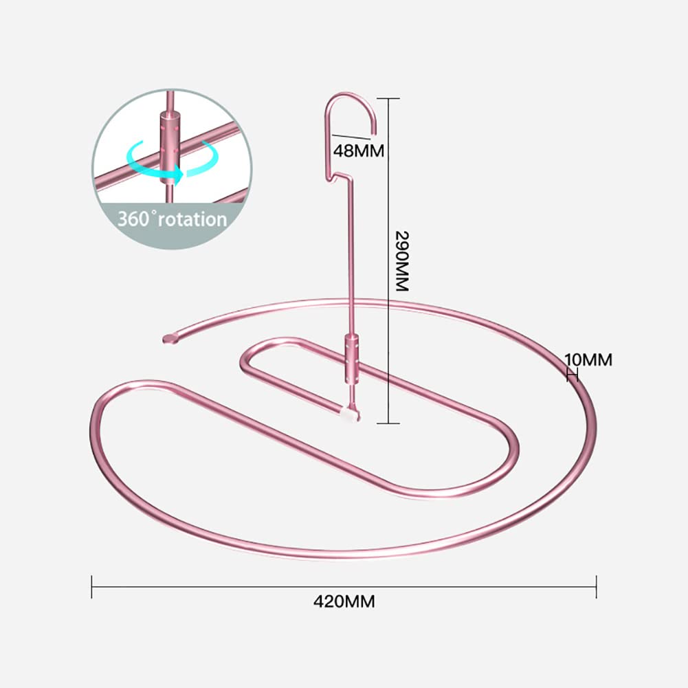 DEPILA Spiral Sheet Hanger Space Saving Hangers for Sheets Bedspreads Coverlets Mattresses Tablecloths Sofa Covers Blankets Shawls Scarfs Capes A2 Coat Hanger