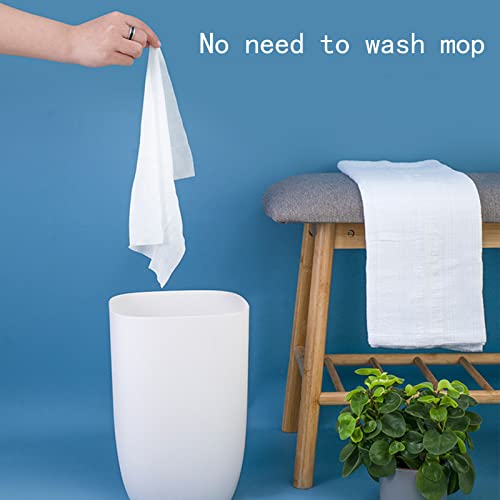 Hopwin 2-in-1 Floor Cleaning Mop, Dry and Wet Multi-Surface Floor Cleaner, Sweep and Mop Kit, Includes 1 Mop + 40 Fillers, Electrostatic Mop, Gift for Family