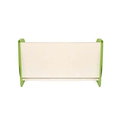Guidecraft Birch Leaf Book Browser: Books, Files & Folder Organizer, Bookshelf for Kids, Home Office and School Furniture
