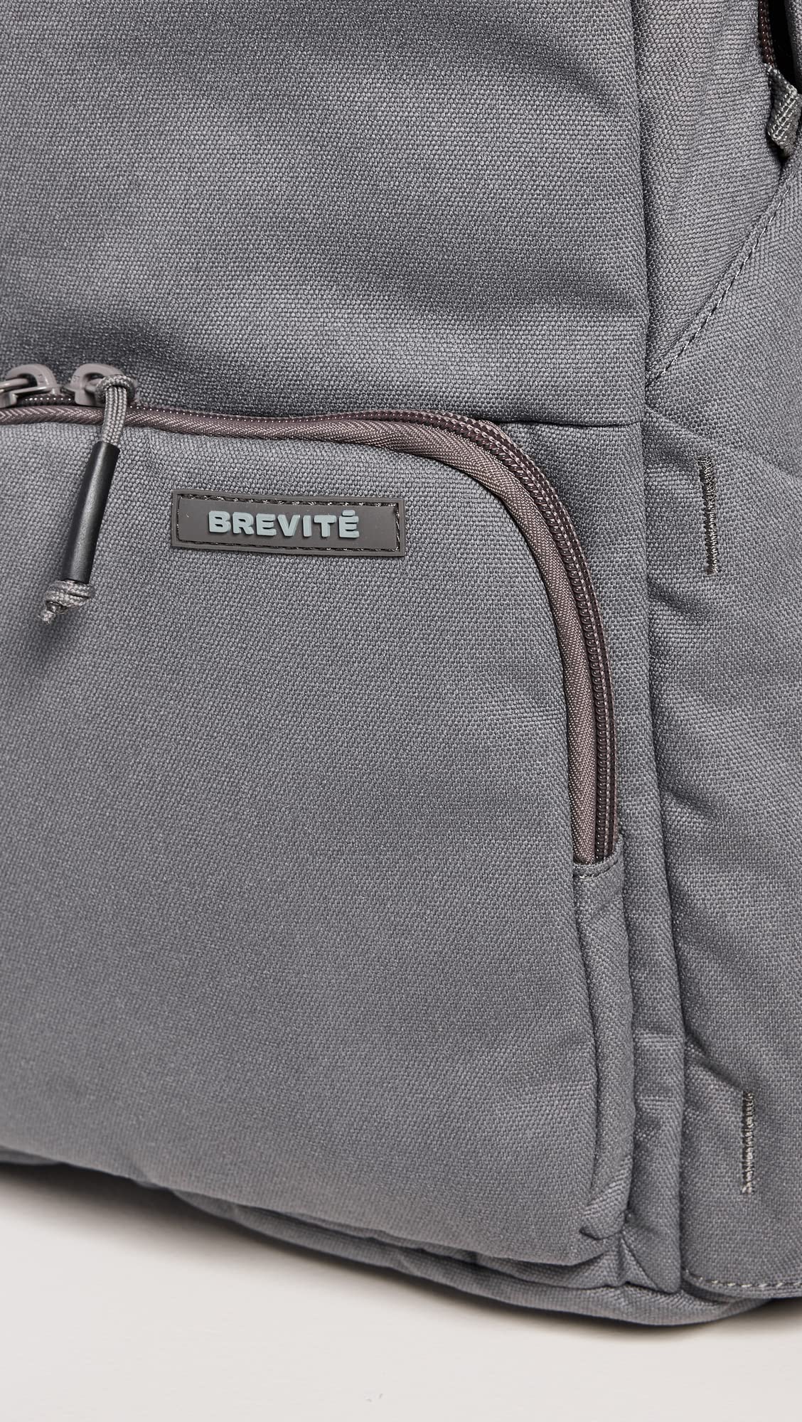 BREVITE The Backpack, Charcoal Grey, One Size