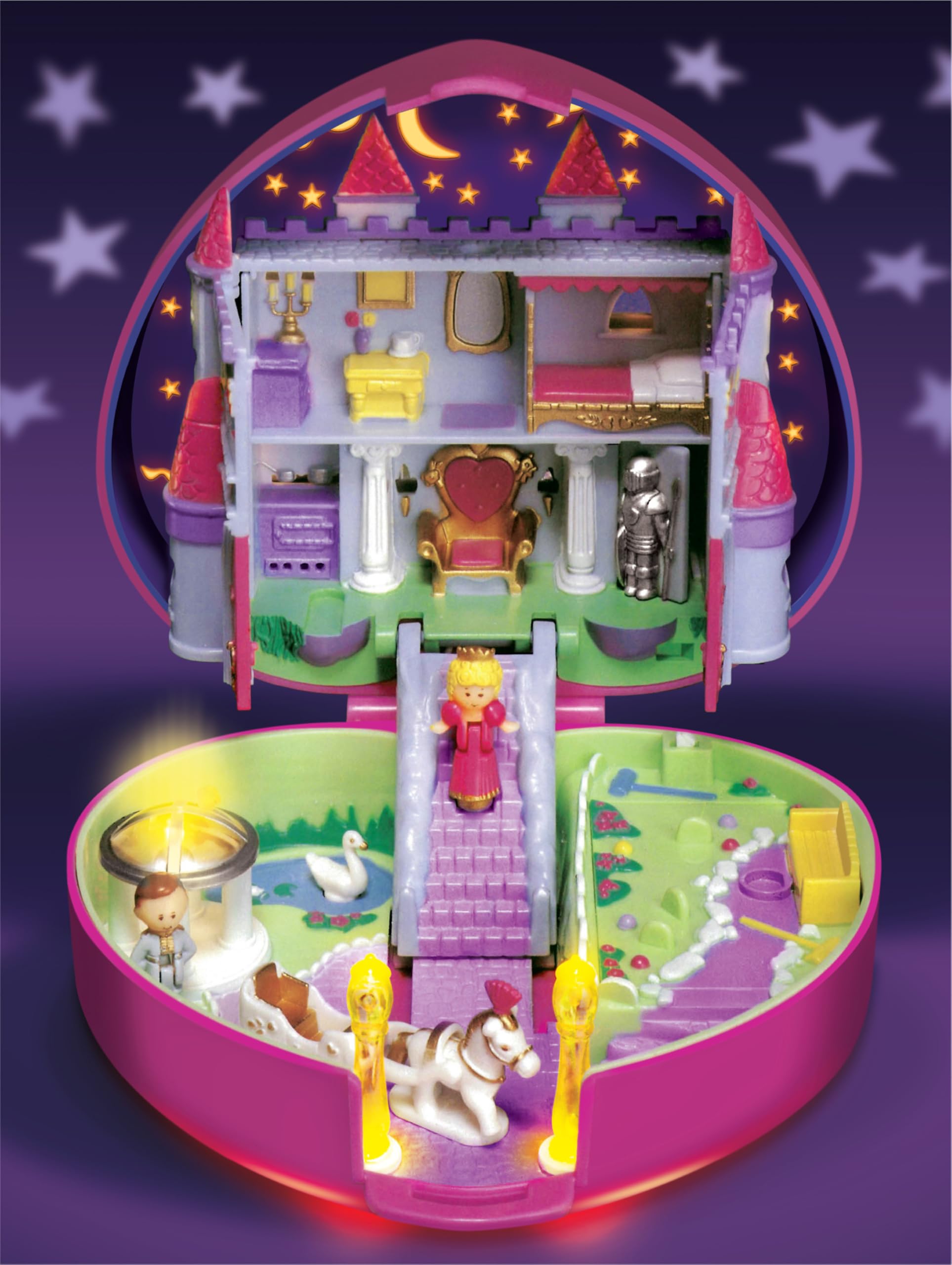 Mattel Games Polly Pocket Mattel Jigsaw Puzzle with 500 Interlocking Pieces & Mini-Poster, Image of Micro Doll Playset, For Collectors & Kids Ages 8 Years Old & Up