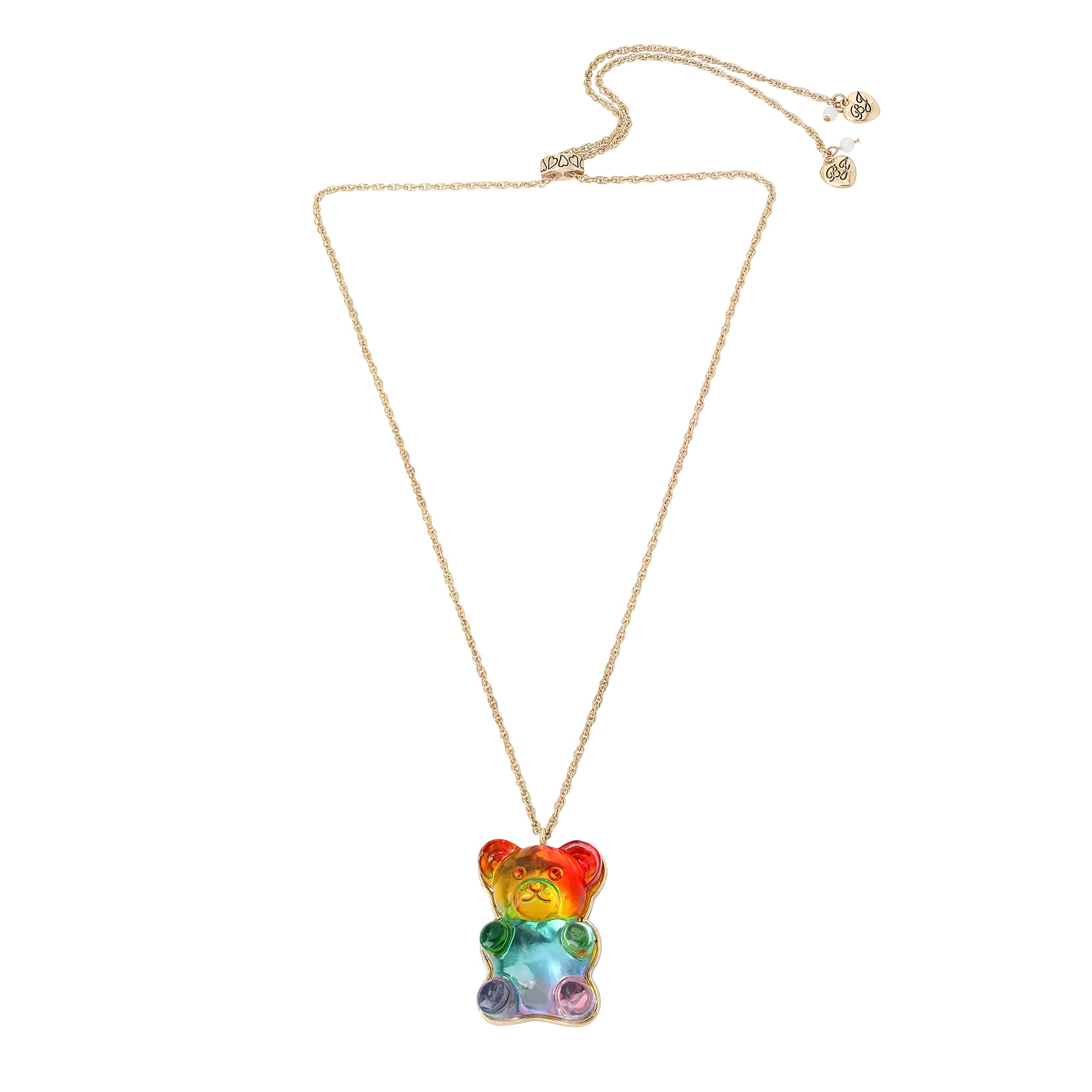 Betsey Johnson Gummy Bear Slider Necklace
