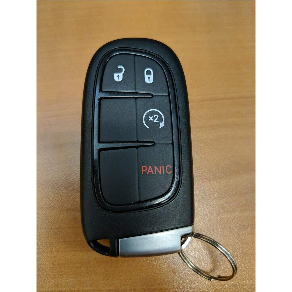 BESTHA 4 Button Keyless Entry Remote Car Key Fob Replacement GQ4-54T for 2013-2018 Dodge Ram 1500, 2500, 3500